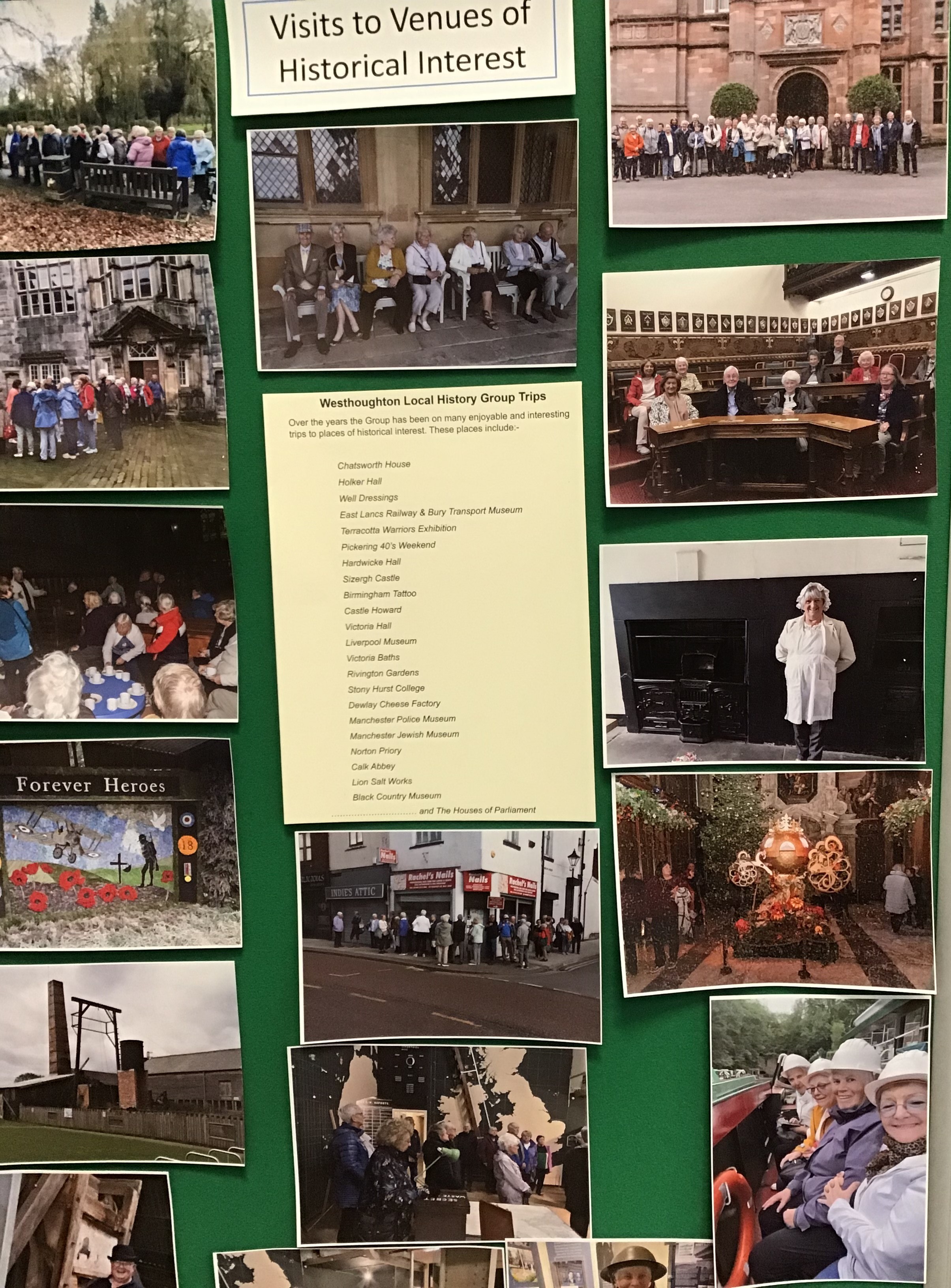 Summary of WLHG Activities – Westhoughton Local history