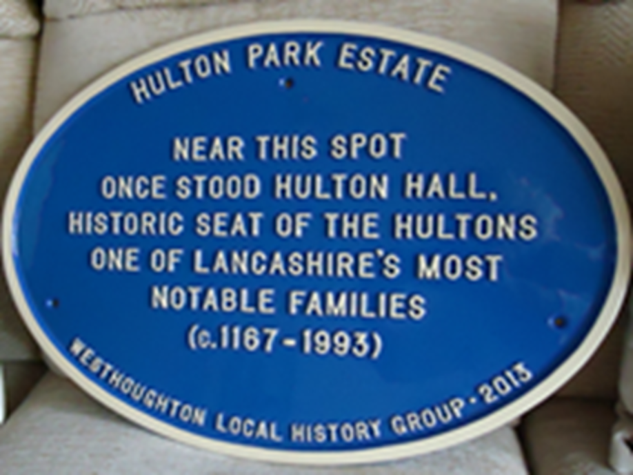 Blue Plaques – Westhoughton Local history